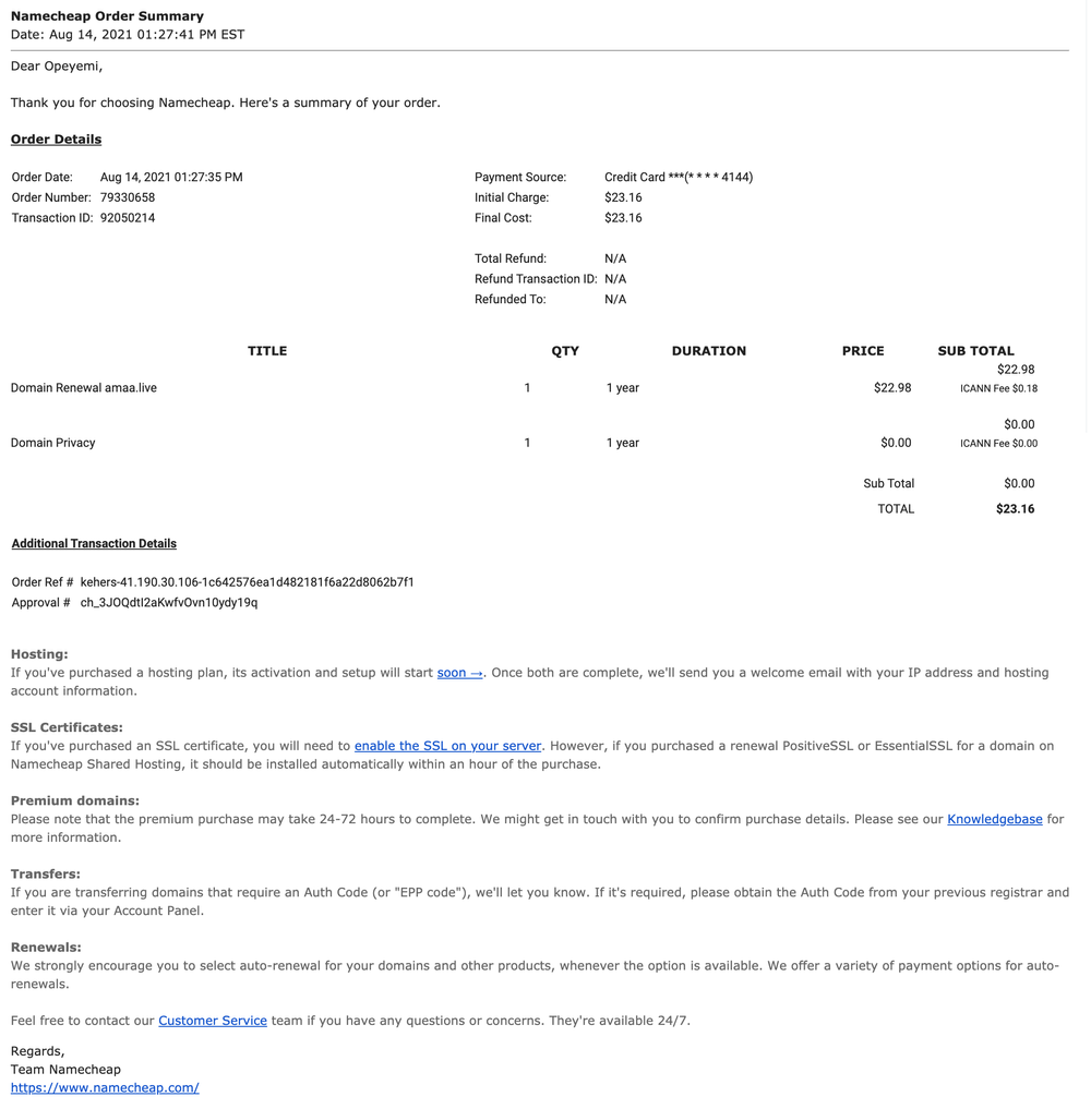 3 payment notification emails you should be sending