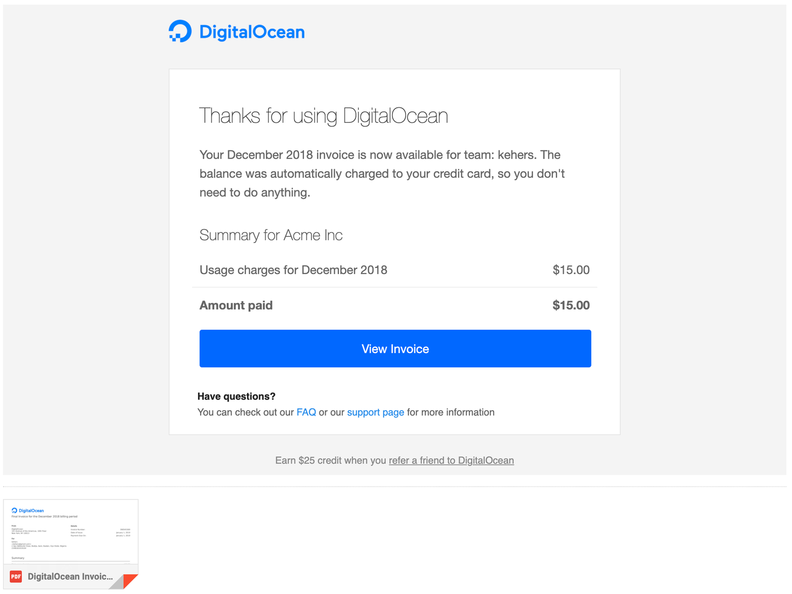 3 payment notification emails you should be sending