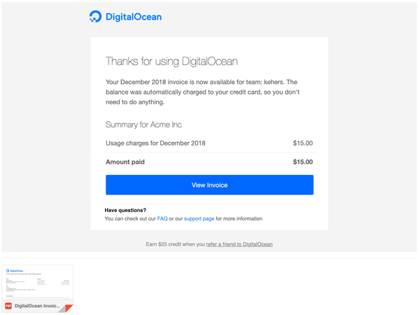3 payment notification emails you should be sending